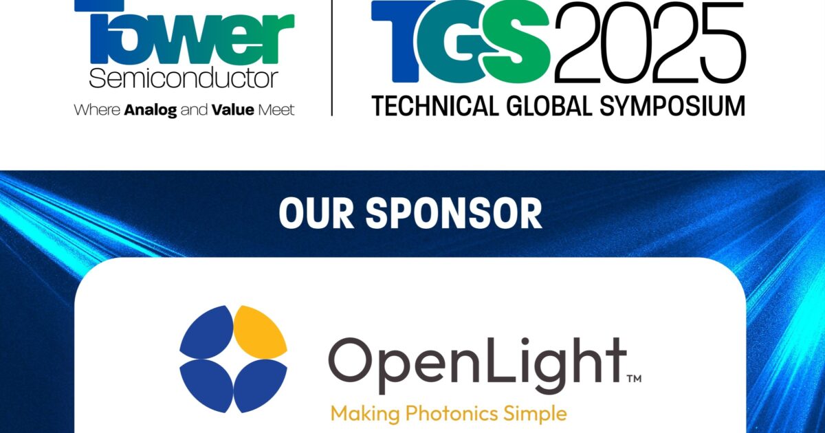 OpenLight will attend the Tower, Technical… | OpenLight Photonics