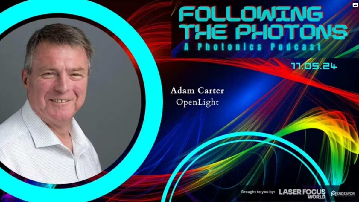 Dr. Adam Carter is featured in Laser Focus… | OpenLight Photonics